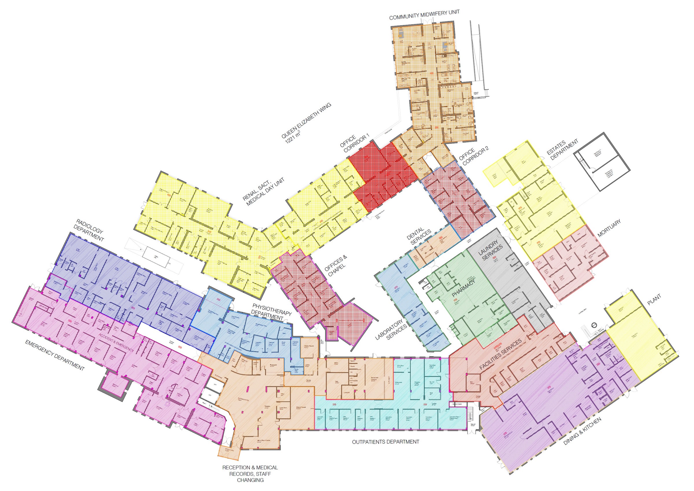 Map Of Northampton General Hospital Map